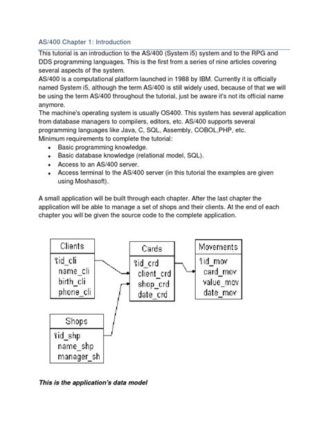 As400 Pdf Ibm Rpg Parameter Computer Programming