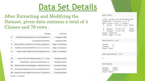 GitHub MoinDalvs Resume Classification Business Objective The
