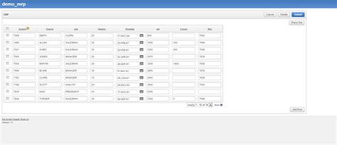 Vincent Deelen Custom Multi Row Processing Using Tabular Form