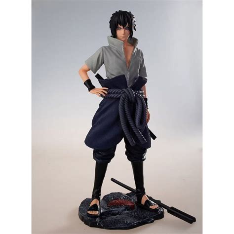 Модель Наруто Учиха Саске Uchiha Sasuke фигурка декоративная 32 см купить с доставкой по