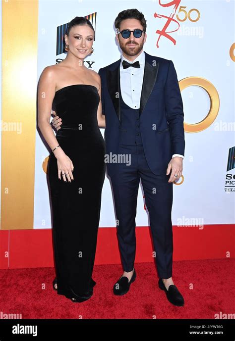 Conner Floyd And Carly Frei Arriving At The 50th Anniversary Of The