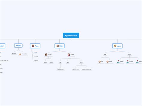 Appearance Mind Map