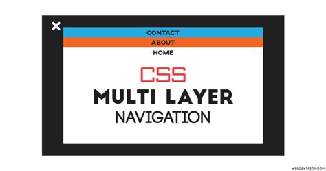 CSS Multi Layer Navigation With Material Design Recent Tasks Type Nav