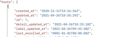 list and get host api endpoints produce different values for last enrolled at · issue 1208