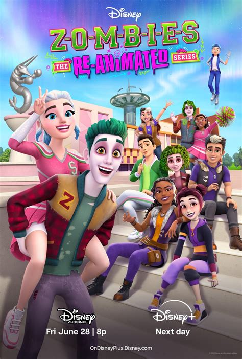 Disney Shares ‘zombies The Re Animated Series Trailer Premiere Date