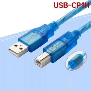 USB CP H Printer Square Port Data Cable For PLC Development Programming Download Martview