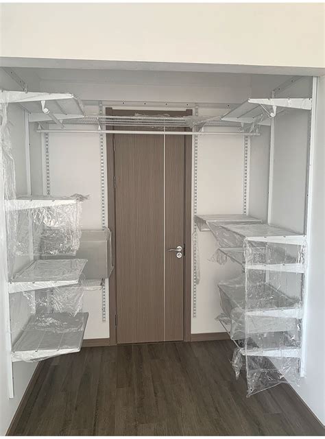 【開放式衣櫃 金屬衣櫃 支援客製】工業風衣櫥 步入式衣帽間 組裝衣櫃 頂天立地架 掛衣桿 掛衣櫃 開放式衣櫥 吊衣桿yh 蝦皮購物