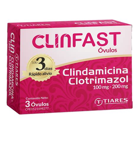 Clinfast Clindamicinaclotrimazol Tiares Ca