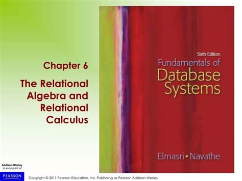 PPT Chapter The Relational Algebra And Relational Calculus PowerPoint Presentation ID