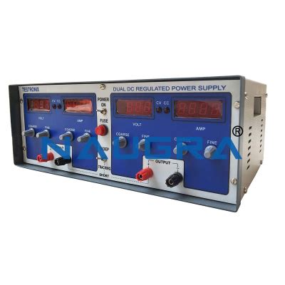Dual Output DC Regulated Supply Manufacturers Suppliers Exporters Naugra Export