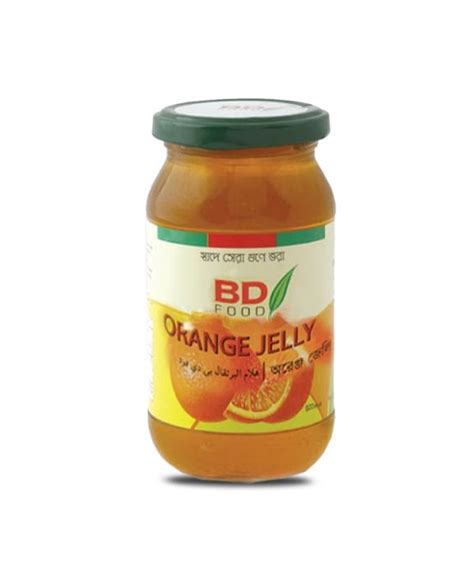 Bd Food Orange Jelly 250gm