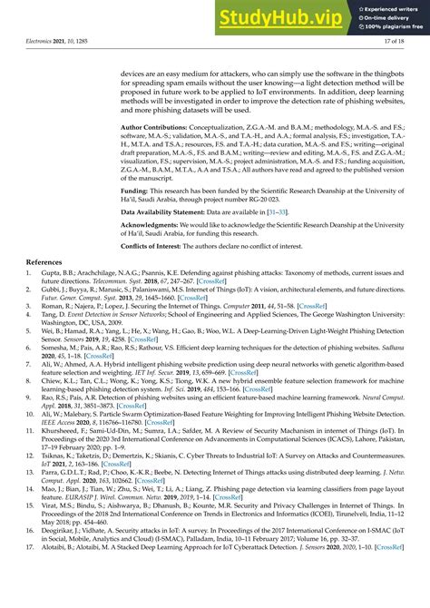 An Optimized Stacking Ensemble Model For Phishing Websites Detection Pdf