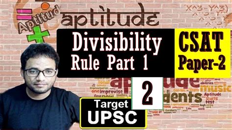 divisibility rule part 1 for csat upsc and state psc upscacademy