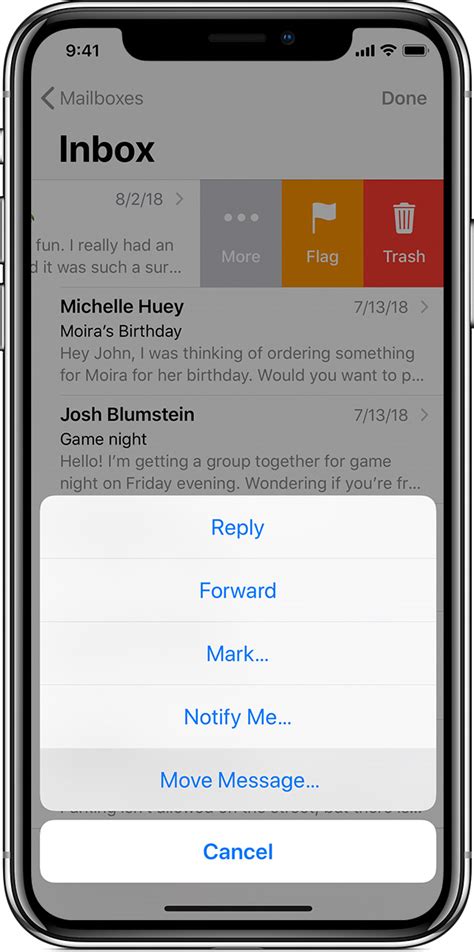 Use Mailboxes To Organize Emails On Your IPhone IPad And IPod Touch Apple Support