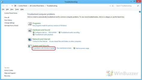 How To Fix Windows Update Errors WinBuzzer
