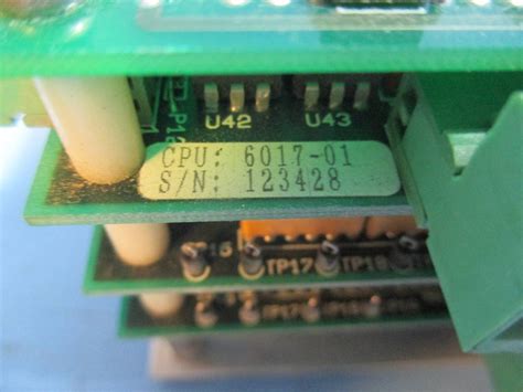 Accuweb Edge Detector Cpu 8000 8102 03 6017 01 6105 Circuit Board Stack