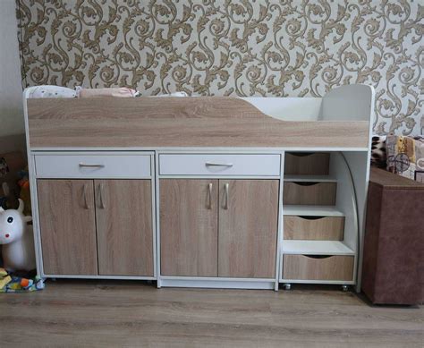 Ліжко чердак кровать ДЛ1 від виробника 8 510 грн Детская мебель Киев на Olx