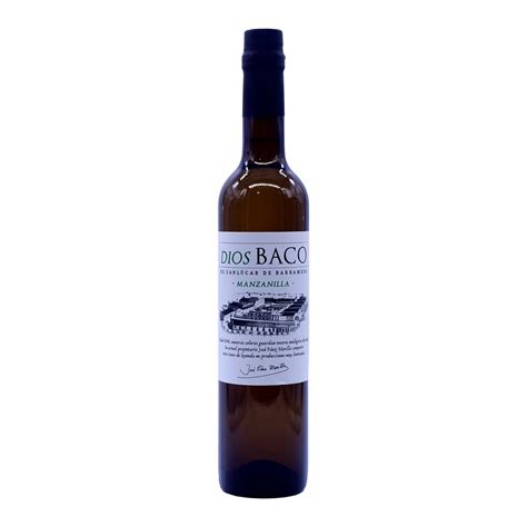 Dios Baco Manzanilla Variedad Palomino Fino Andalubox