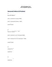 DAT 520 Problem Set 1 Docx DAT 520 Problem Set 1 R For Probability Matrices Homework Problems