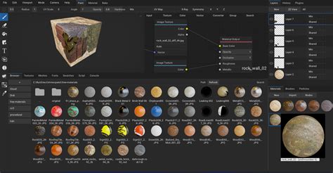 Browser Does Not Show All The Materials Issue Armory D Armortools GitHub