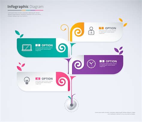 Premium Vector Tree Infographic