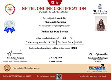 Python Datascience Machinelearning Nptel Learningjourney Linkedinlearning Datadriven