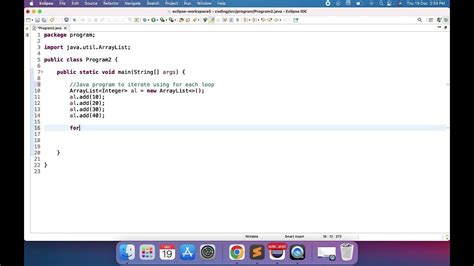 Java Program To Iterate Array List Using For Each Loop Java