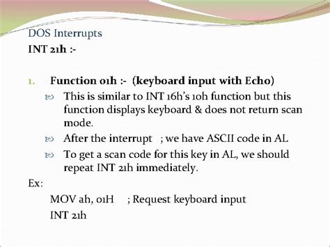 Unitv Interrupt Structure Of 8086 Vector Interrupt Table