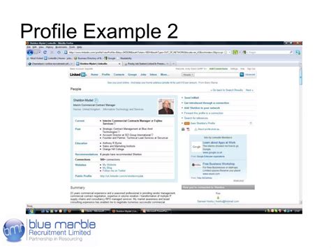 Linkedin Profile Creation And Improvement Presentation Ppsx