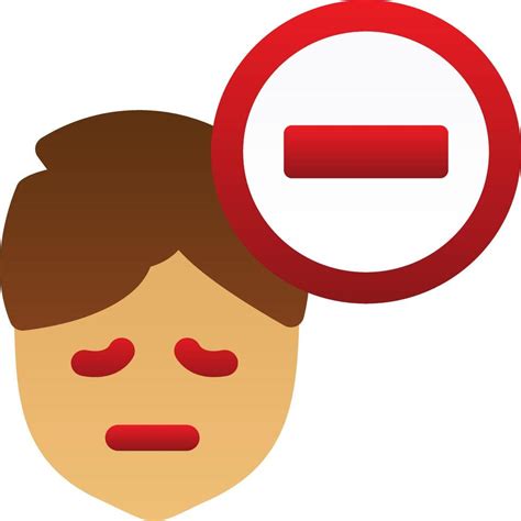 Negative Thinking Vector Icon Design 16326130 Vector Art At Vecteezy