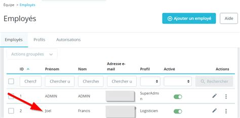 Comment créer un utilisateur PrestaShop Gestion des utilisateurs PrestaShop
