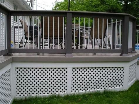 Lattice Deck Railing Ideas Carrol Hopson