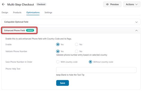 Enhanced Phone Field Funnelkit