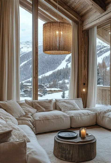 Ambiance Chalet Chic And Glamour Westwing En 2025 Décoration Intérieure Chalet Design De