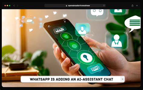 Whatsapp Is Adding An Ai Assistant Chat Open Ai Master