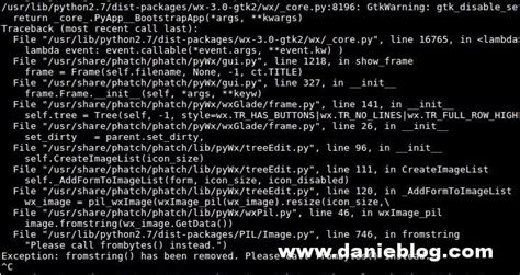 Fix Exception Fromstring Has Been Removed In Phatch