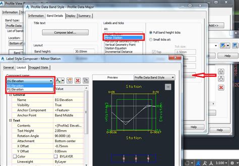 Solved Profile View Band Settings Autodesk Community