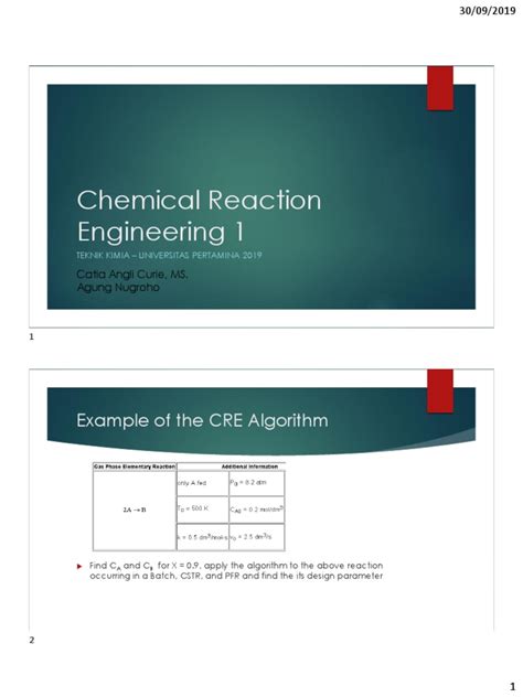 4 Isothermal Reactor Design For Unsteady Reactor Semibatch Pdf Reaction Rate Chemical
