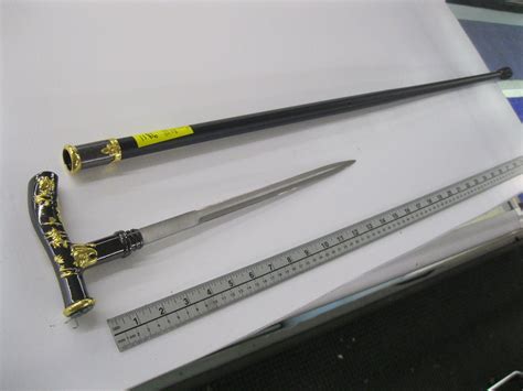 Sword Cane Dodds Auction