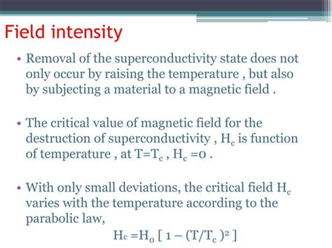 Superconductivity A Presentation Pptx