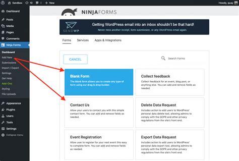 How To Make A Booking Form For WordPress Ninja Forms