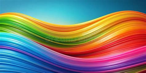 Abstract Colorful Wave Background Ai Generative Stock Image Image Of Wallpaper Wave 324114581