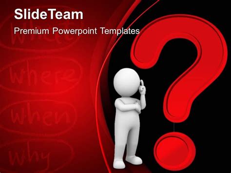 Business And Strategy Templates Thinking Man With Question Mark Ppt Designs Powerpoint