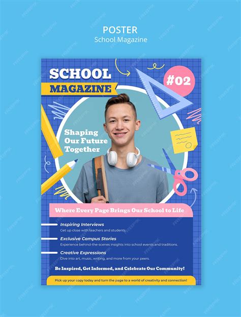 School Programme Template Free Psd