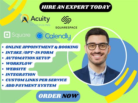 Acuity Scheduling Square Booking Appointment Calendly Upwork