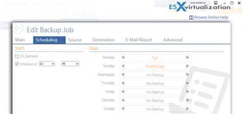How To Backup And Restore Vm In Vsquare Backup Esx Virtualization