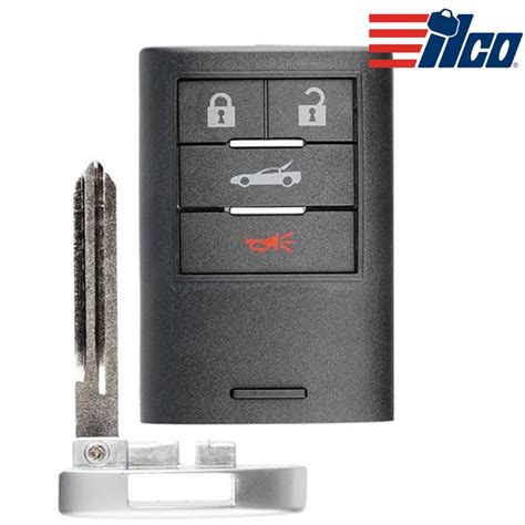 Ilco Look Alike Chevrolet Corvette 4 Button Remote 2014 2019 Prx Chevy
