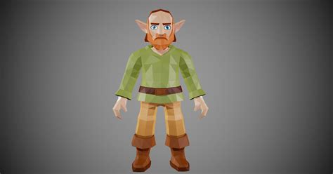 Elf Dad 3d Characters Unity Asset Store