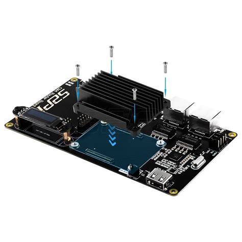 Placa Expansiune Compatibila Cu Raspberry Pi Compute Module 4 Cm4 Emagro