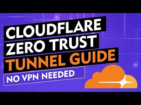 Cloudflare Zero Trust Tunnel Previously Argo Usage For Remote Access Back To Home Internal
